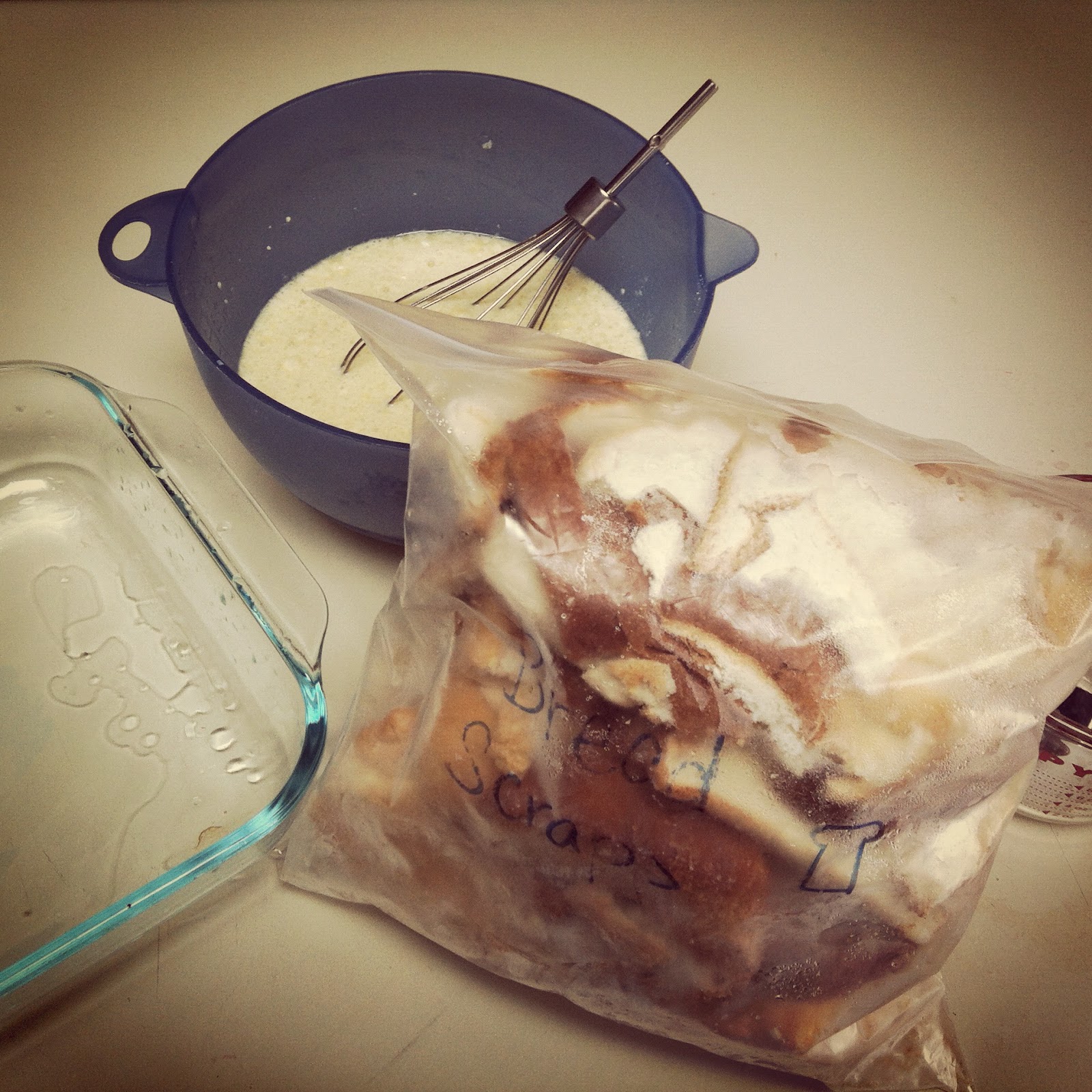 {MAKE IT} Bento Bread Scrap French Toast Casserole with Homemade Fresh ...